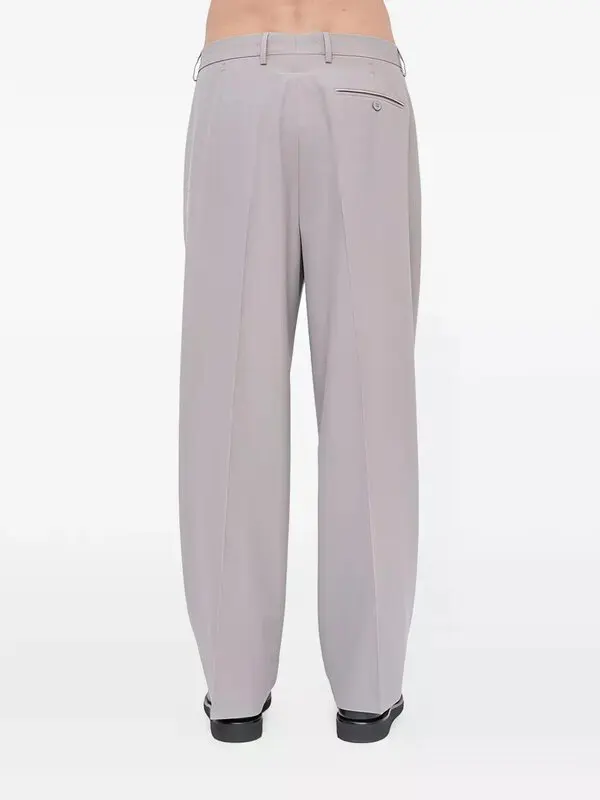 MAISON MARGIELA Stapled Pleated Wool Trousers
