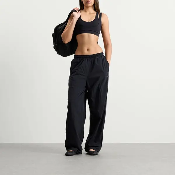 Nike X Skims Matte Double Strap Scoop Bra - Obsidian
