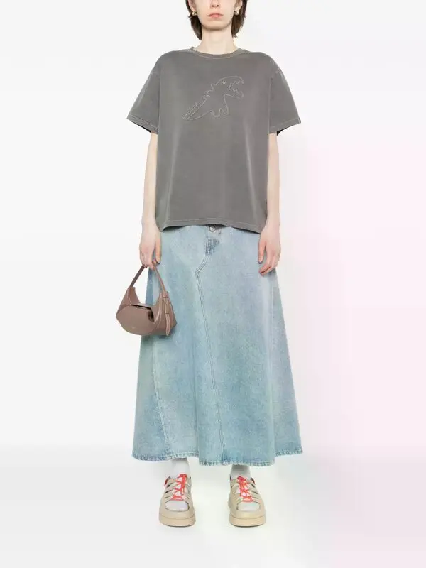 AGNES B. Dino Embroidered T-shirt