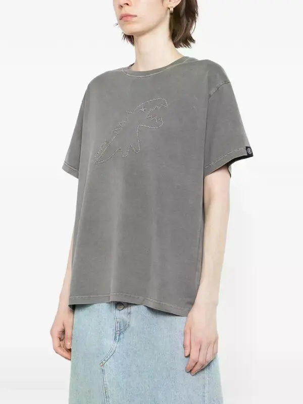 AGNES B. Dino Embroidered T-shirt