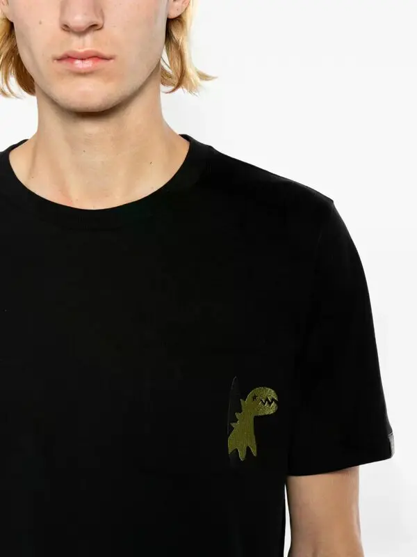 AGNES B. Dino-patch Pocket T-shirt