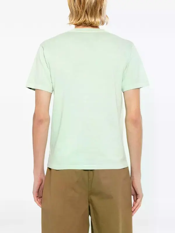 AGNES B. Logo-embroidered T-shirt