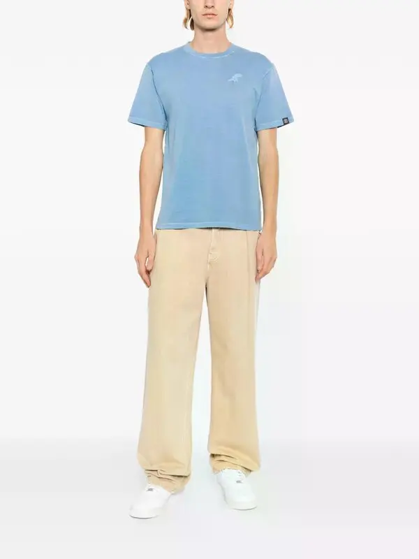 AGNES B. Dino-patch Cotton T-shirt
