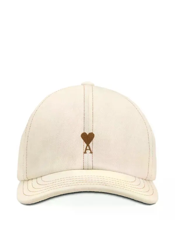 AMI Paris Cotton Cap - Neutrals