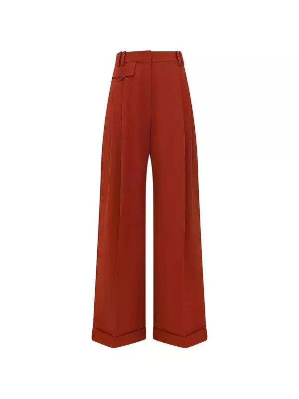 Zimmermann Luna Tailored Trousers - Orange