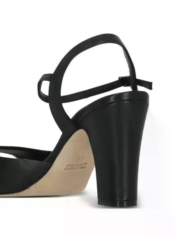 JULIE DEE Buckle-fastening Leather Sandals