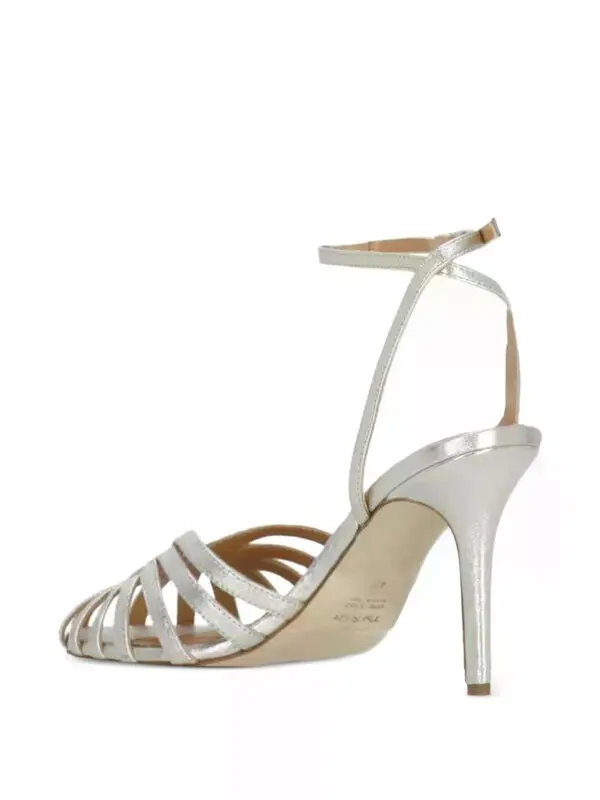 THE SELLER Strappy Cage Stiletto Sandals