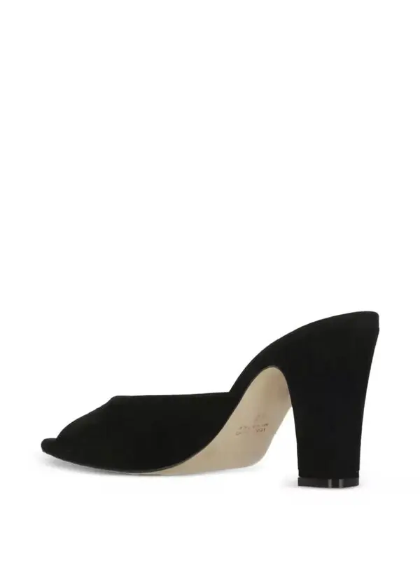 JULIE DEE Suede Heeled Sandals