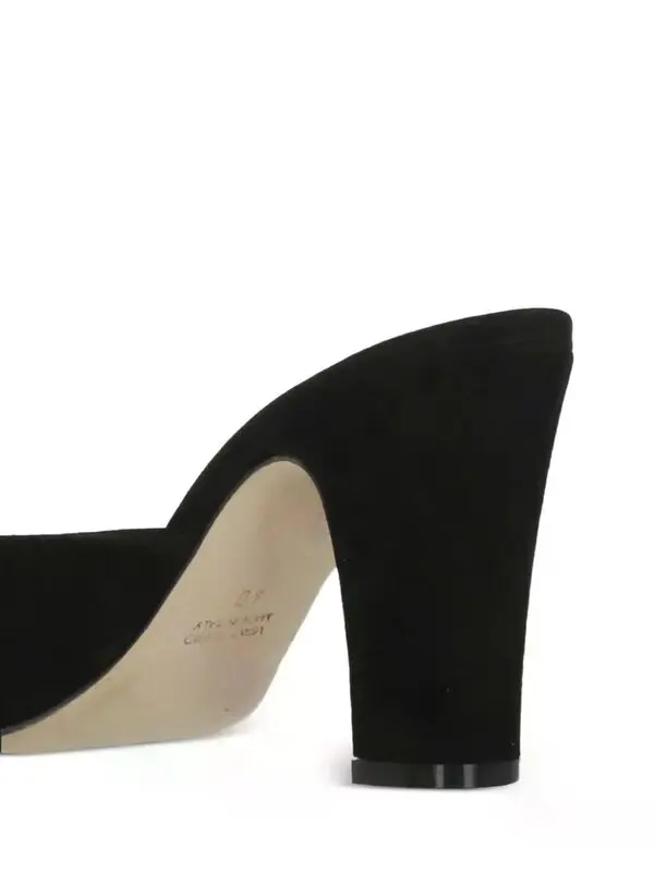 JULIE DEE Suede Heeled Sandals
