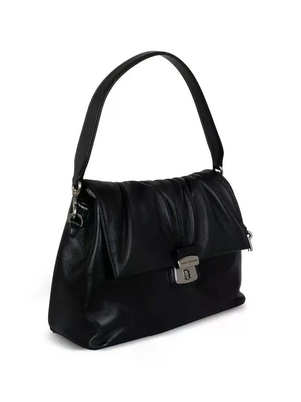 Marc Jacobs Ruched Leather Shoulder Bag