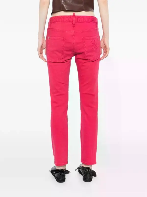 Dsquared2 Slim-fit Jeans With Signature Logo Tag