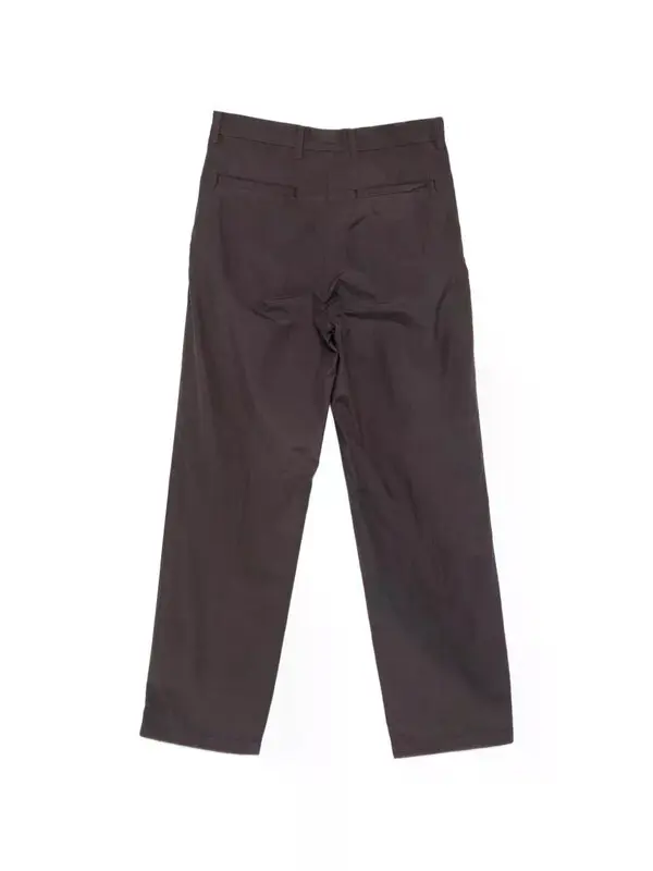 Auralee Pleated Straight-leg Trousers