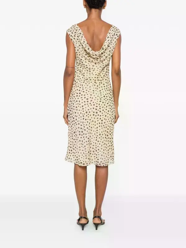 Posse Leo Cheetah-print Midi Dress