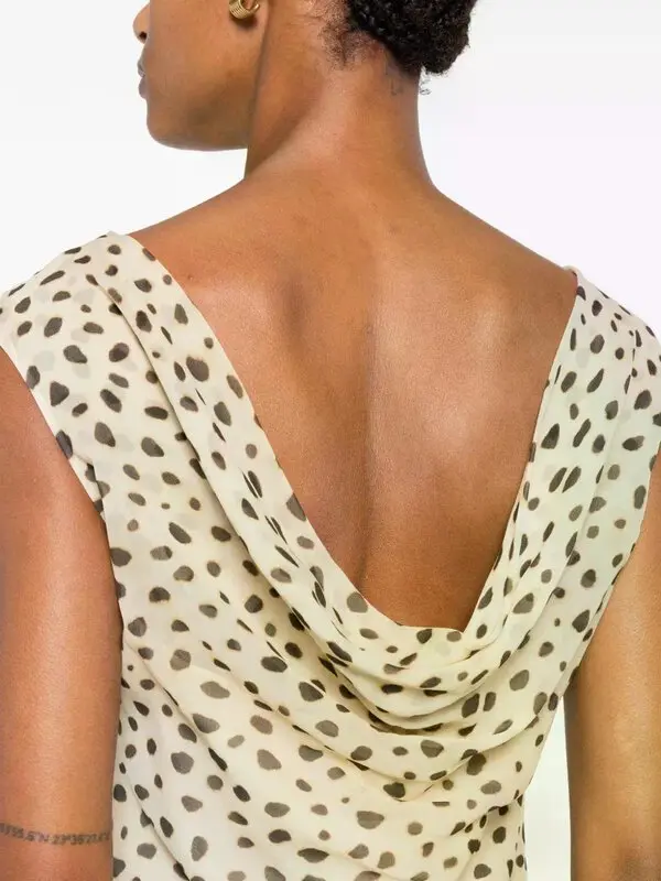Posse Leo Cheetah-print Midi Dress