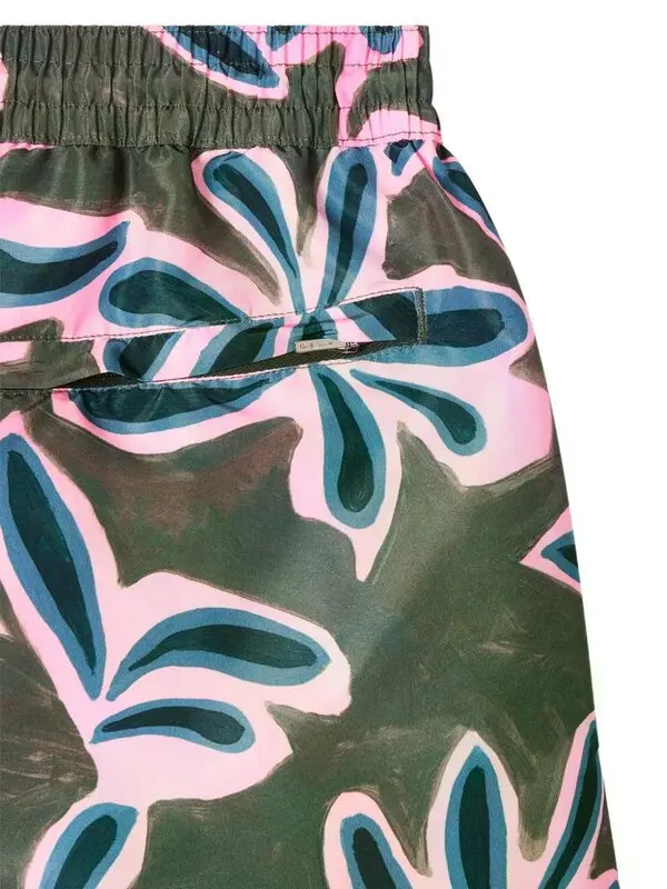 Paul Smith Abstract Palm Swim Shorts