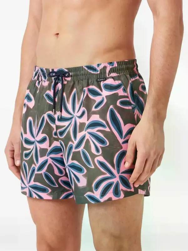 Paul Smith Abstract Palm Swim Shorts