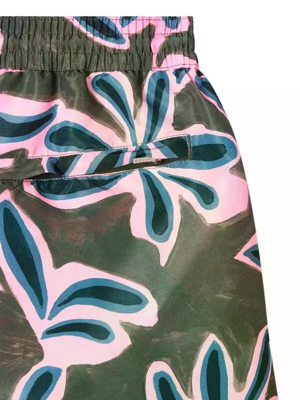 Paul Smith Abstract Palm Swim Shorts