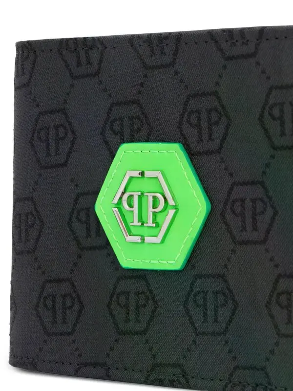 Philipp Plein Monogram-patterned Wallet