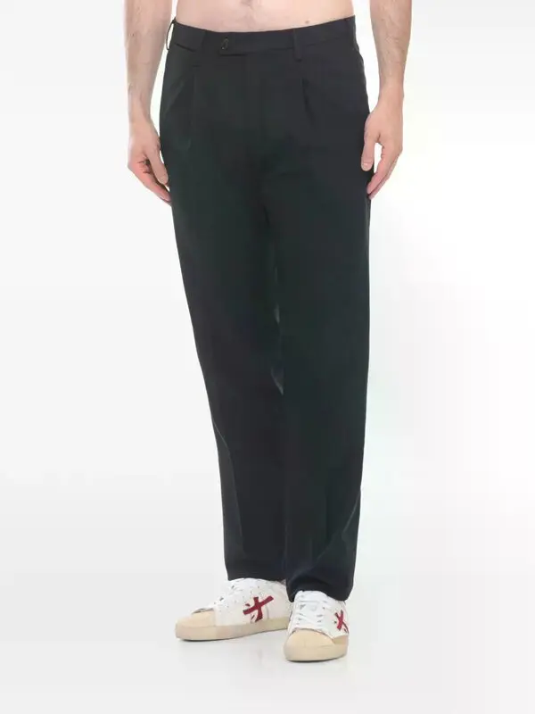 Incotex Pleated Straight-leg Trousers