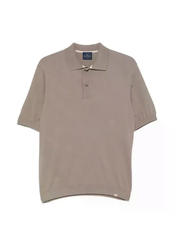 Paul & Shark Logo-patch Polo Shirt - Neutrals