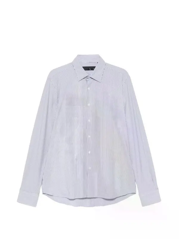 RRD Striped Long-sleeve Shirt - Blue