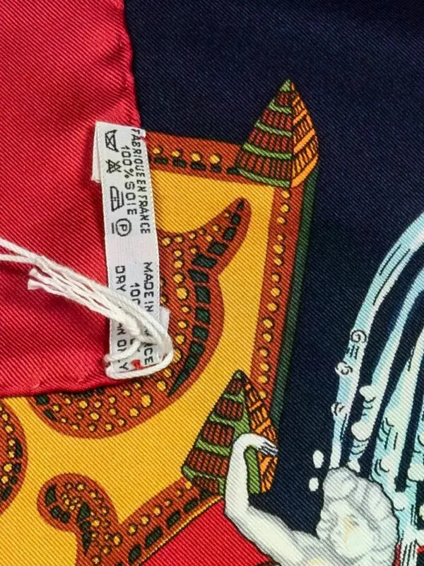Hermès Le Carrousel Du Roi Graphic-print Scarf