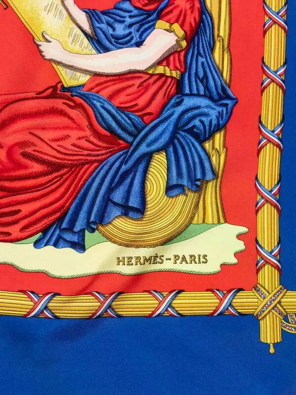Hermès 1789 Graphic-print Scarf