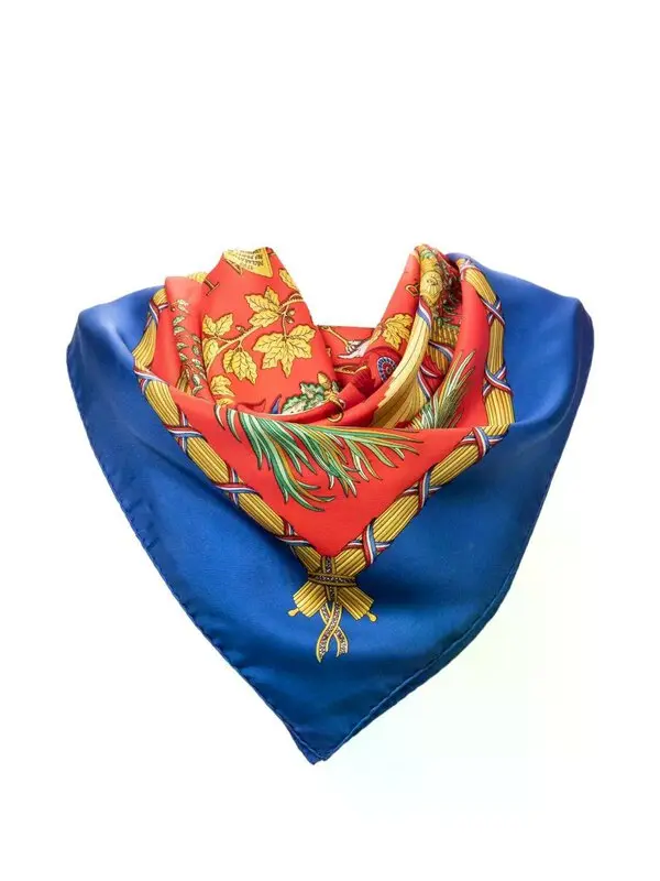 Hermès 1789 Graphic-print Scarf