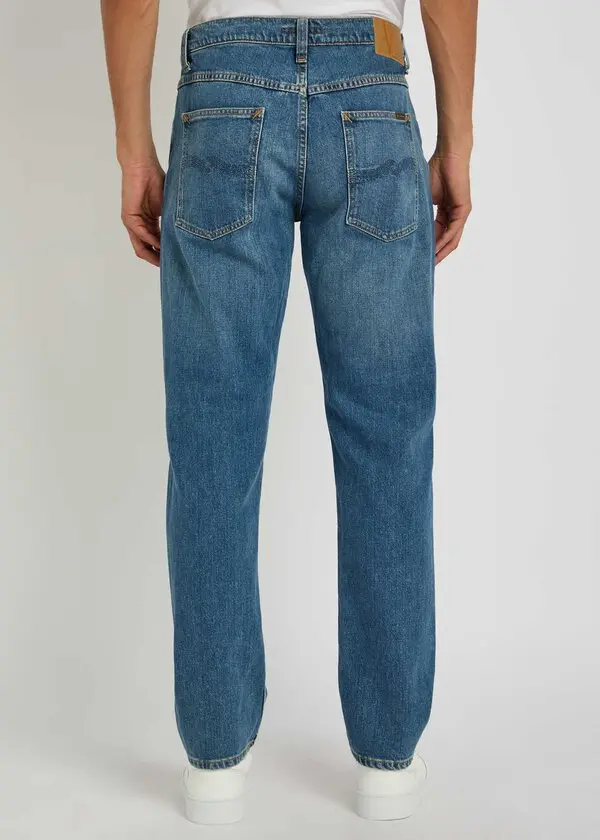 Nudie Jeans Solid Ollie Slim Straight-leg Jeans