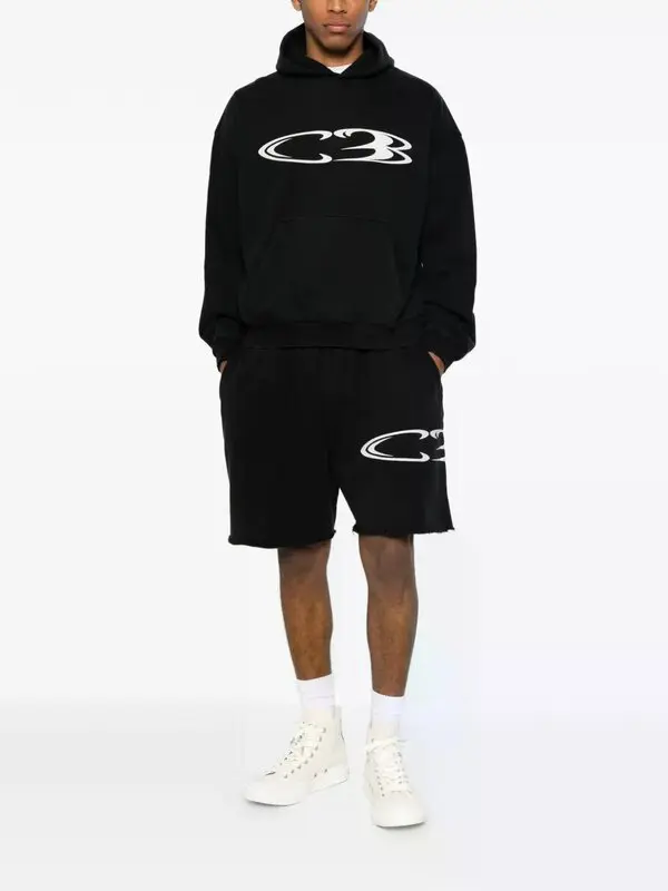 COLE BUXTON Logo Print Hoodie