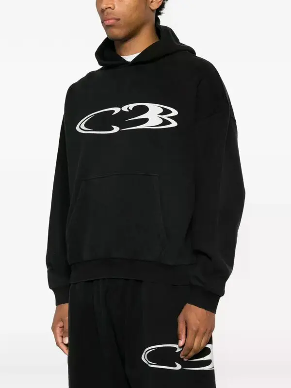 COLE BUXTON Logo Print Hoodie