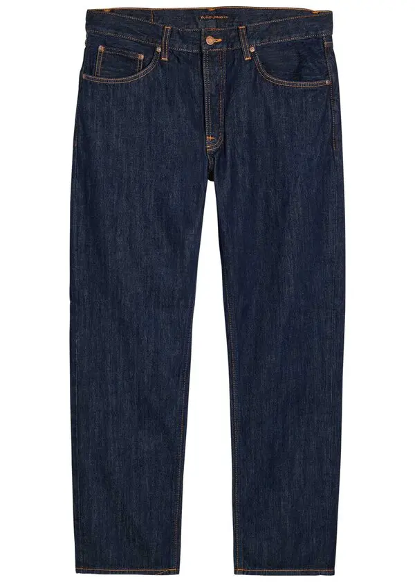 Nudie Jeans Rad Rufus Straight-leg Jeans - Indigo