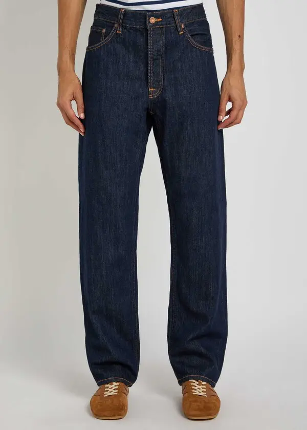 Nudie Jeans Rad Rufus Straight-leg Jeans - Indigo