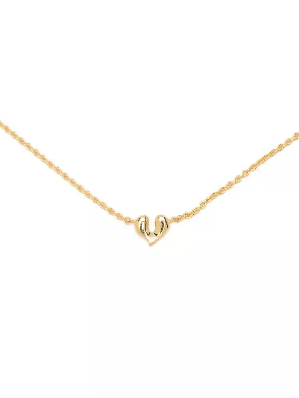 MISSOMA Molten Heart Charm Necklace