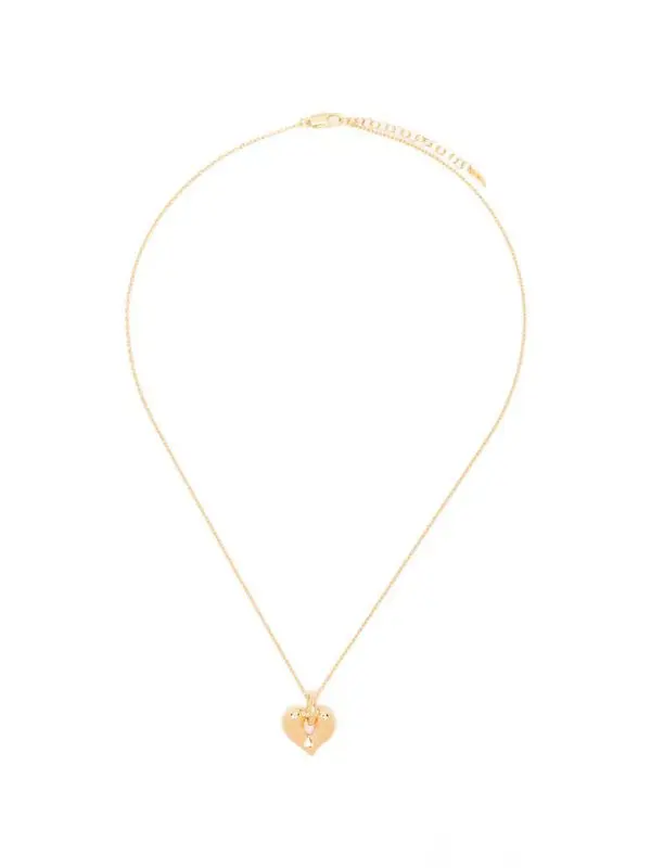 MISSOMA Molten Heart Pendant Necklace - Gold
