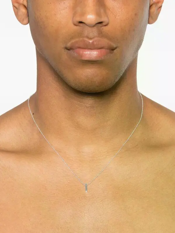 Le Gramme Alphabet Necklace