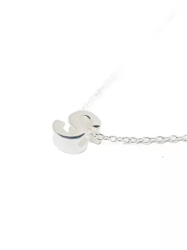 Le Gramme Alphabet Necklace