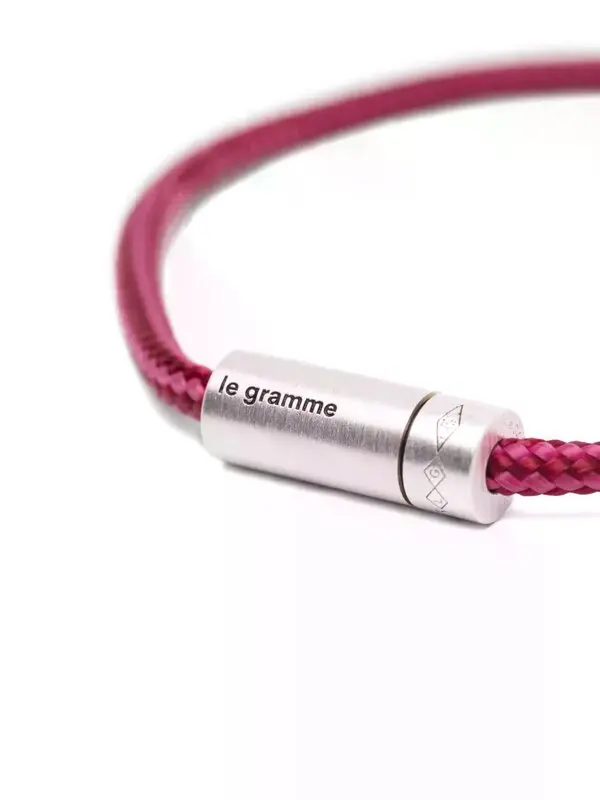 Le Gramme Nato Cable Bracelet