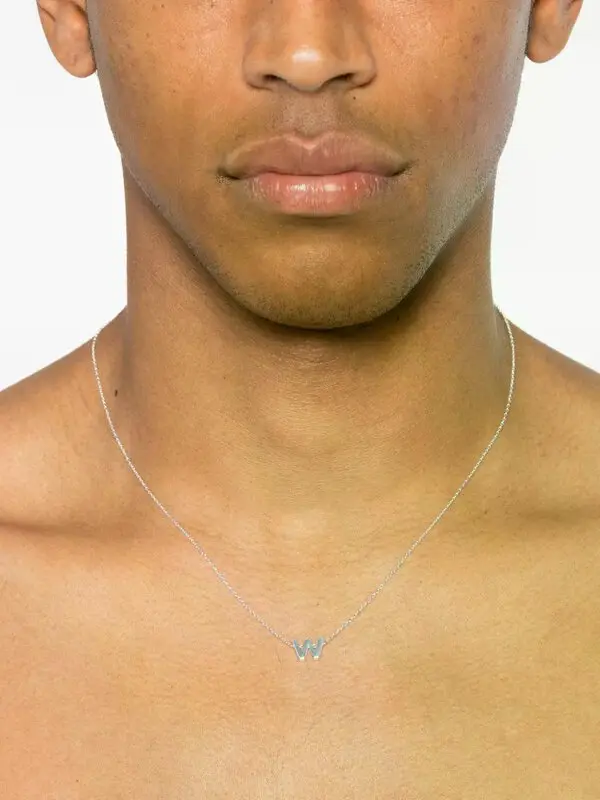 Le Gramme Dition Alphabet "a" Pendant Necklace