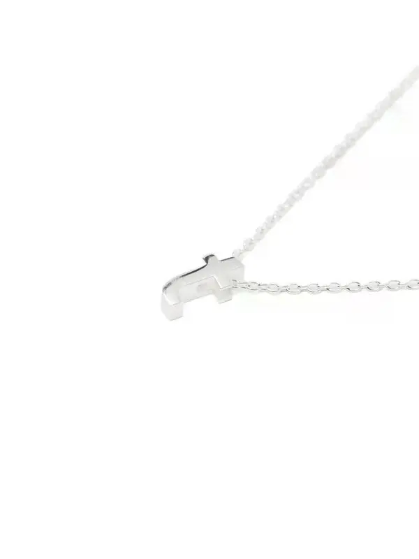 Le Gramme Alphabet Pendant Necklace