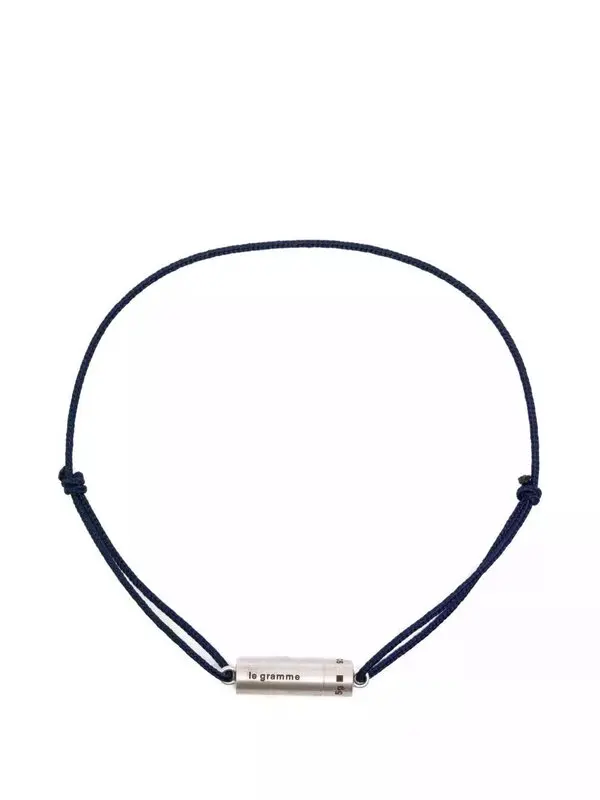 Le Gramme Engraved Logo Bracelet