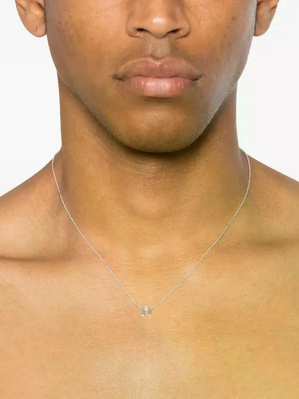 Le Gramme Alphabet Necklace