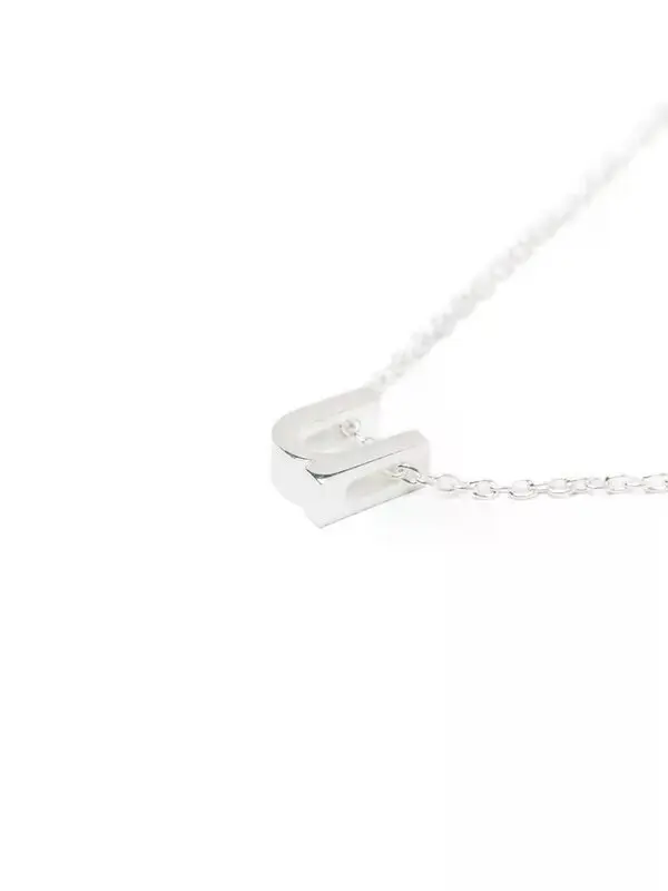 Le Gramme Alphabet Necklace