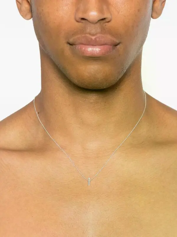 Le Gramme Alphabet Pendant Necklace