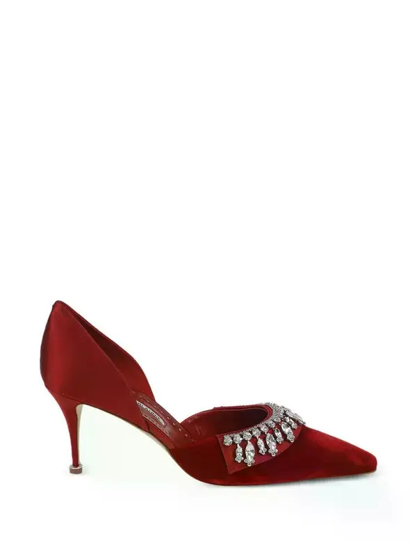 Manolo Blahnik Tulidor Pumps - Red
