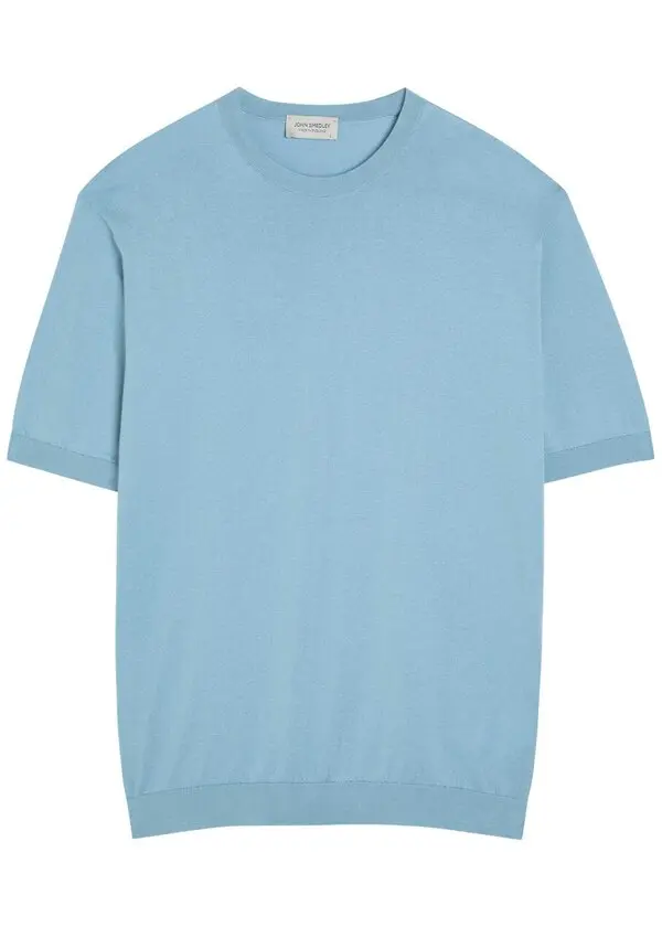 John Smedley Torin Fine-knit Cotton T-shirt