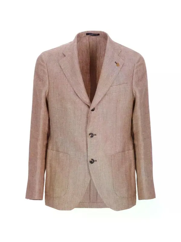 LATORRE Herringbone-pattern Blazer