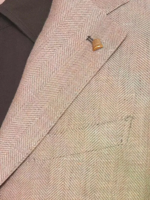 LATORRE Herringbone-pattern Blazer