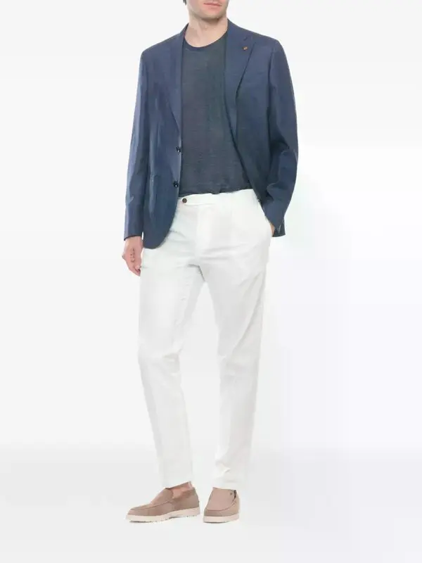 LATORRE Pin-detail Single-breasted Blazer