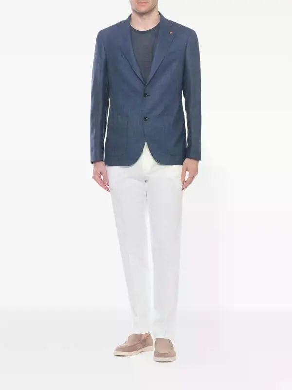 LATORRE Pin-detail Single-breasted Blazer
